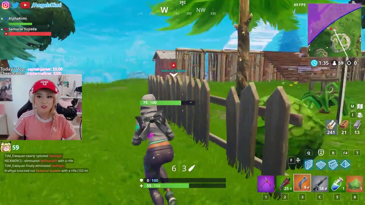Toast kills Kimi (headphone warning) AngelsKimi - Fortnite Funny Moment ...