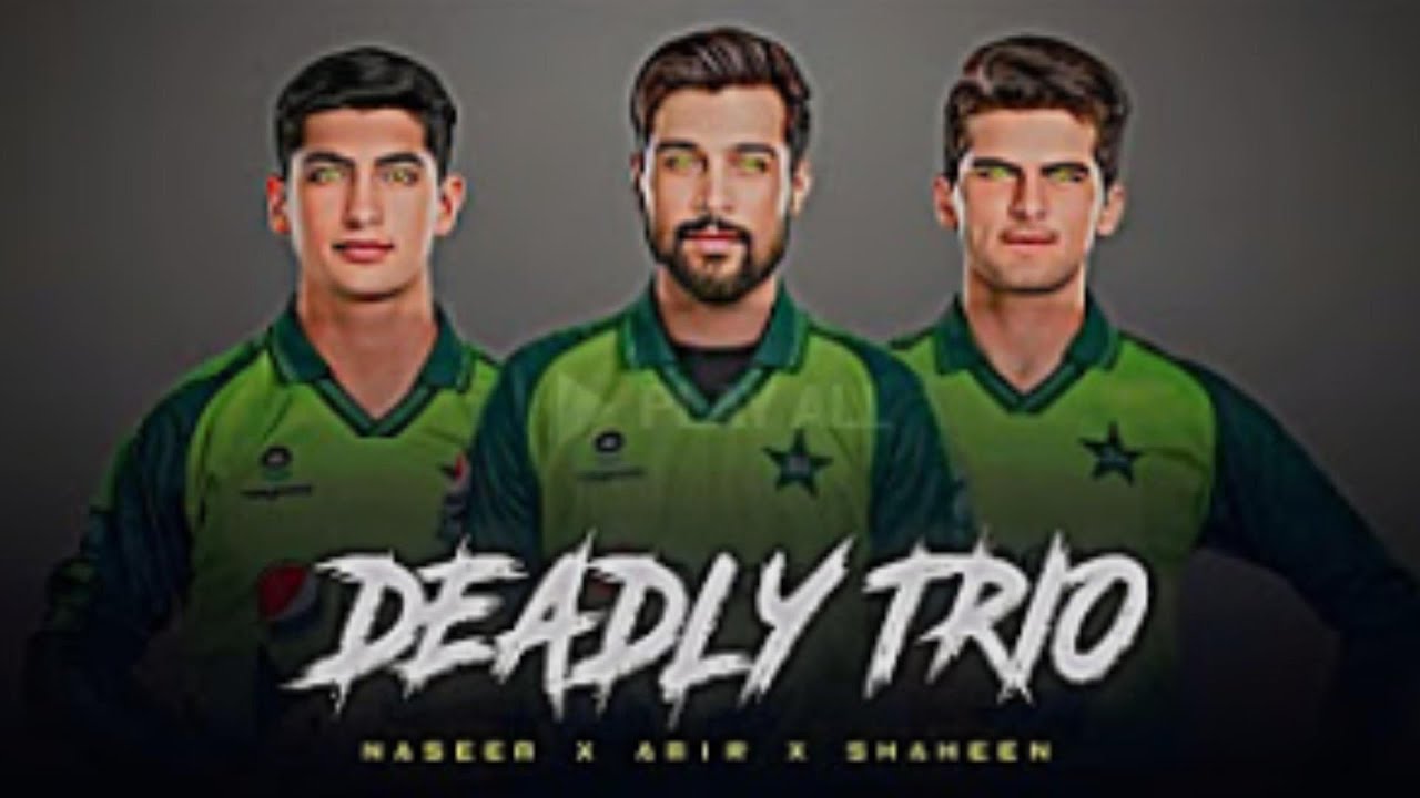 PAKISATNI BEST BOWLING TRIO|PAKISTAN DEADLY BOWLING| Muddi _ Edits # ...
