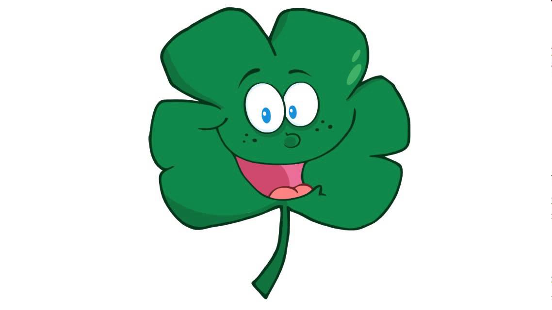 Cómo dibujar un trébol verde feliz - YouTube