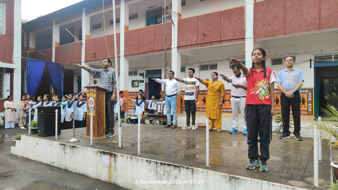 Morning Assembly on the occasion of Teachers' Day. Date:05/09/2025 ...