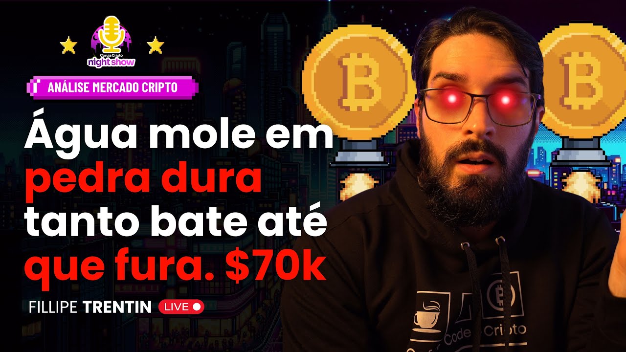 Coruja Cripto Night Show #16 🚀 [ BTC, 70k, HALVING, RUNES, MARGIFI ...