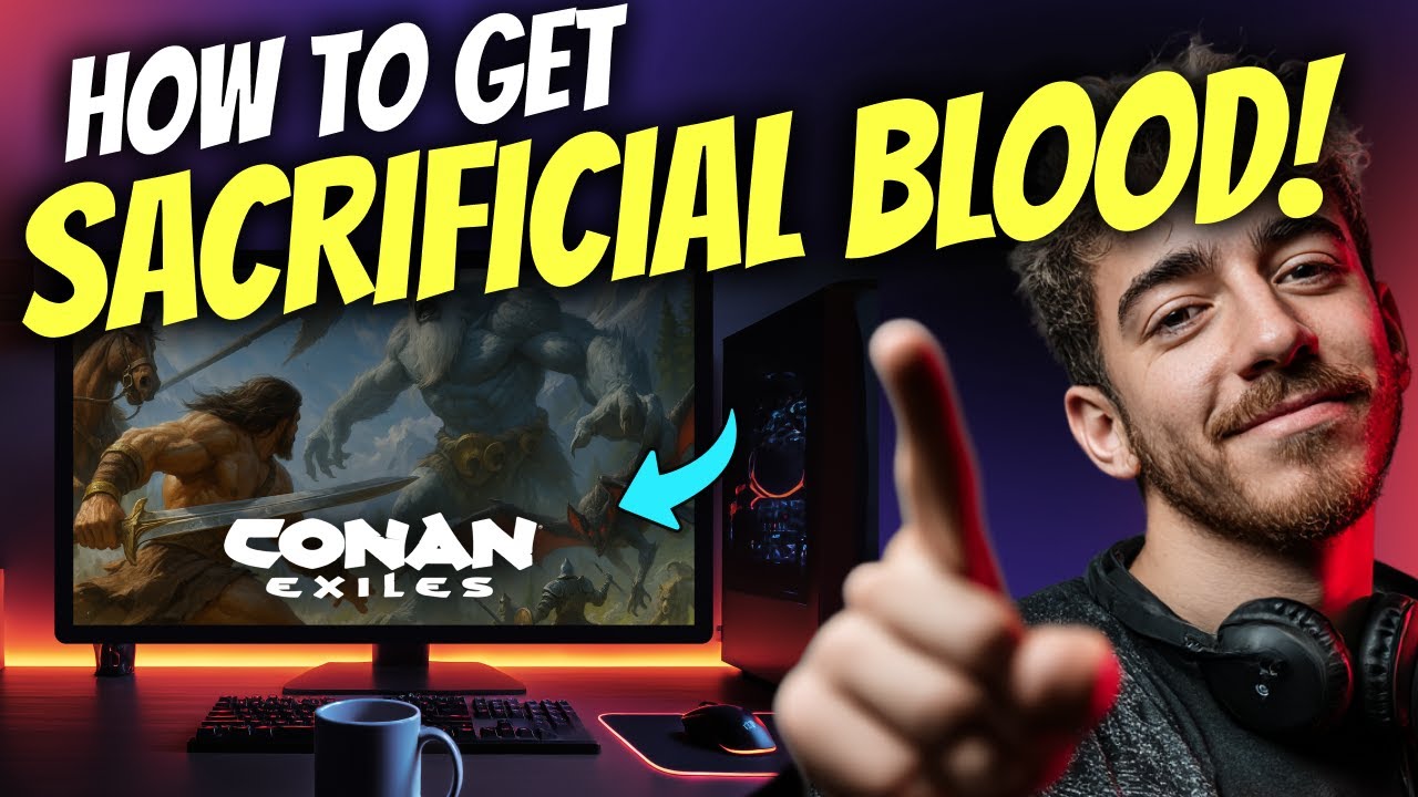 How to GET SACRIFICIAL BLOOD in CONAN EXILES (Step by Step) - YouTube