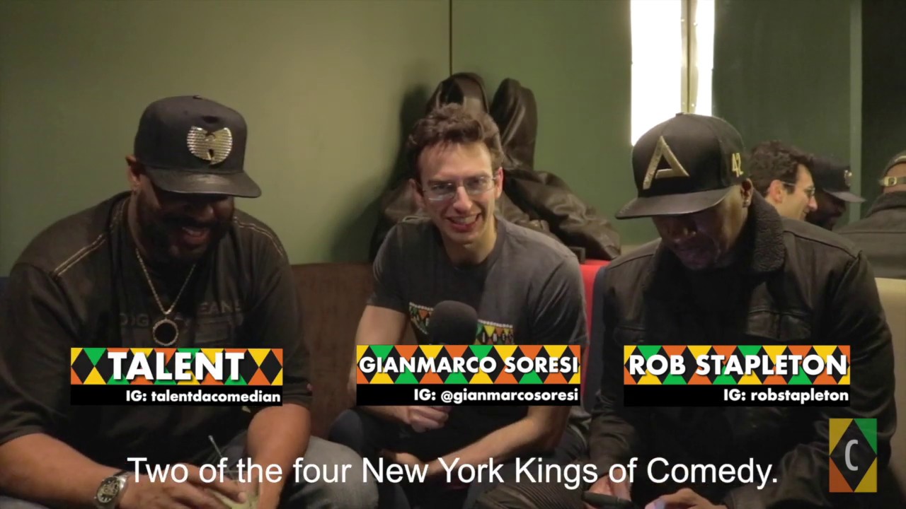 Talent and Rob Stapleton Talk New York Kings of Comedy - YouTube