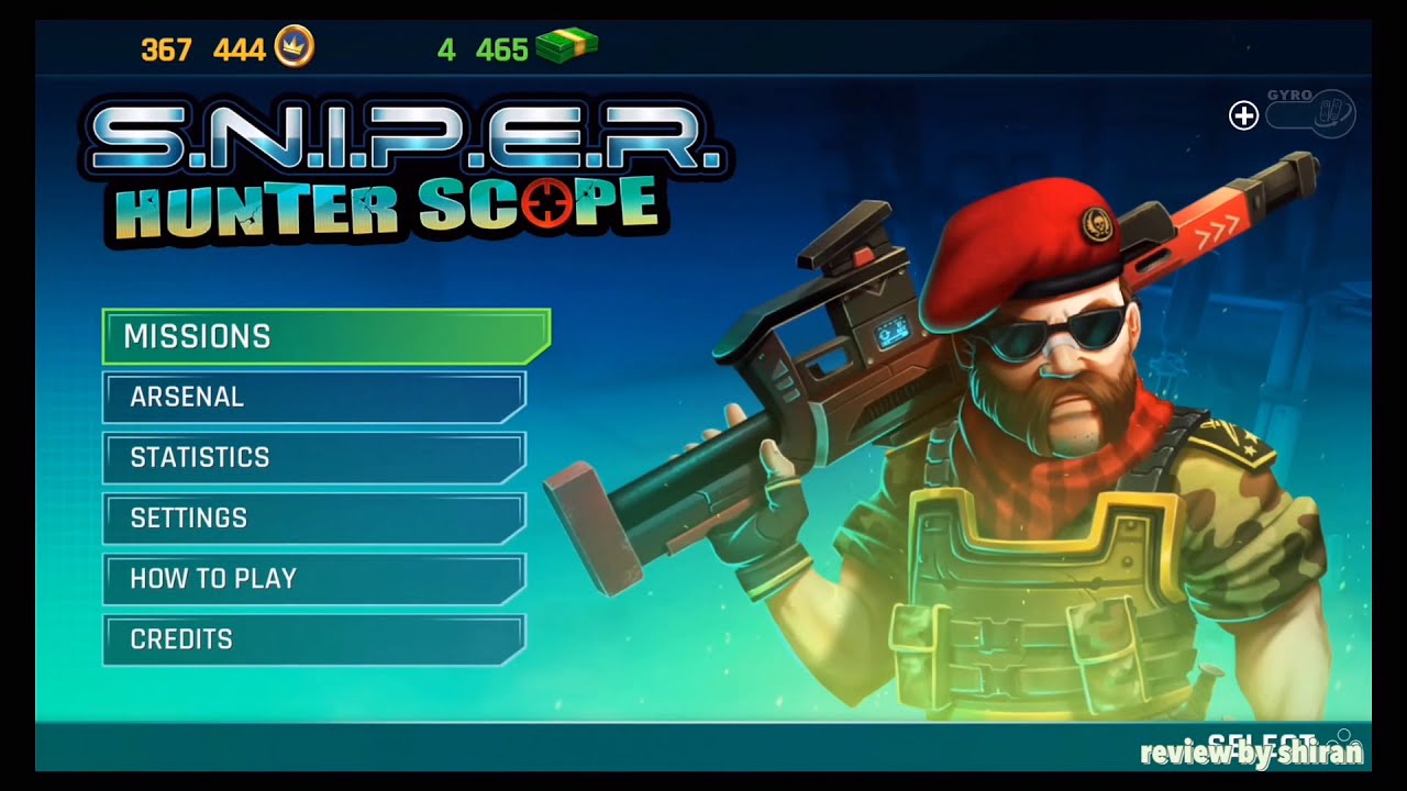 Sniper - hunter scope סקירה - YouTube