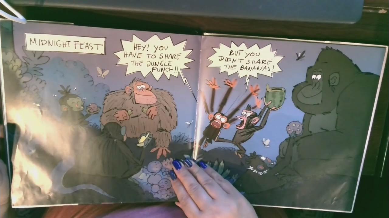 Grumpy Monkey Up All Night By Suzanne Lang - YouTube