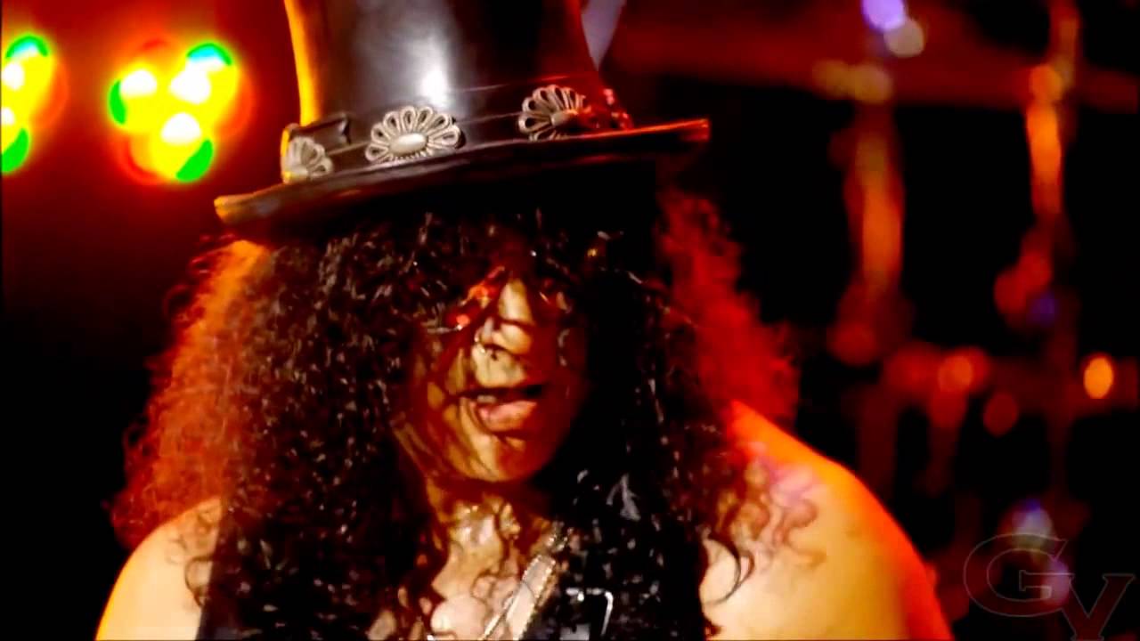 Axl Rose Feat Slash - Nightrain 2013 中文字幕 - YouTube
