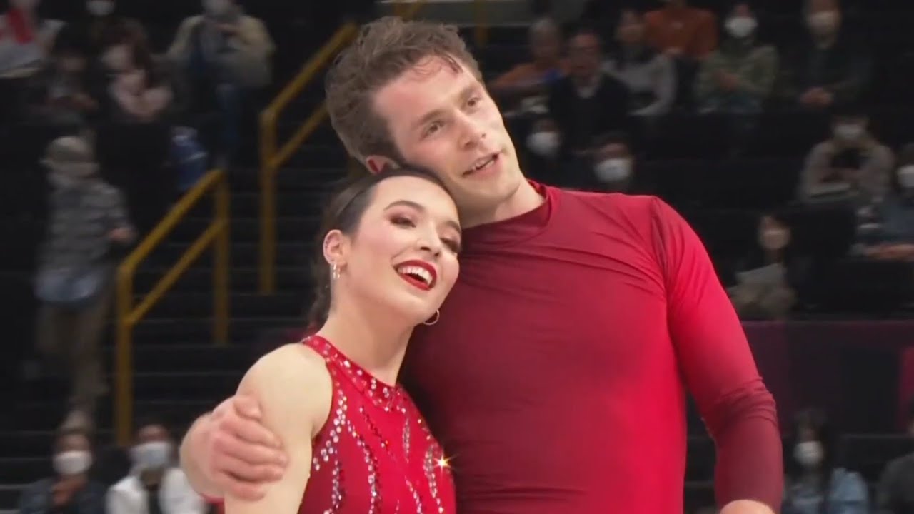 Lia PEREIRA / Trennt MICHAUD SP 2023 World Championships - YouTube