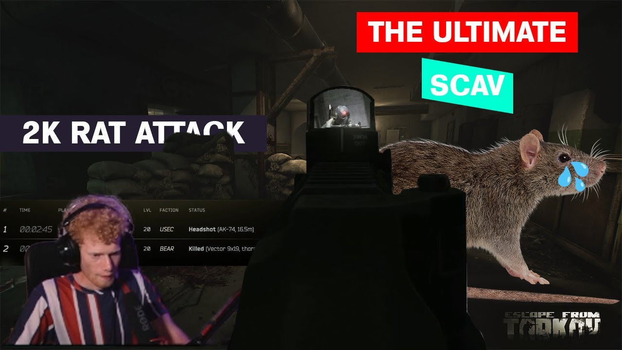 RAT ATTACK! How to Rat as Scav in Escape From Tarkov - YouTube