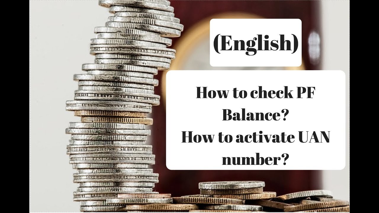 How to check PF balance in 2 minutes in English? | UAN activation ...