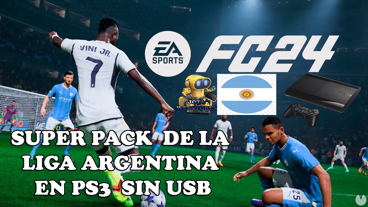 Super Pack de FIFA 24 DE PS3 Para Argentina sin Usb en Pkg - YouTube