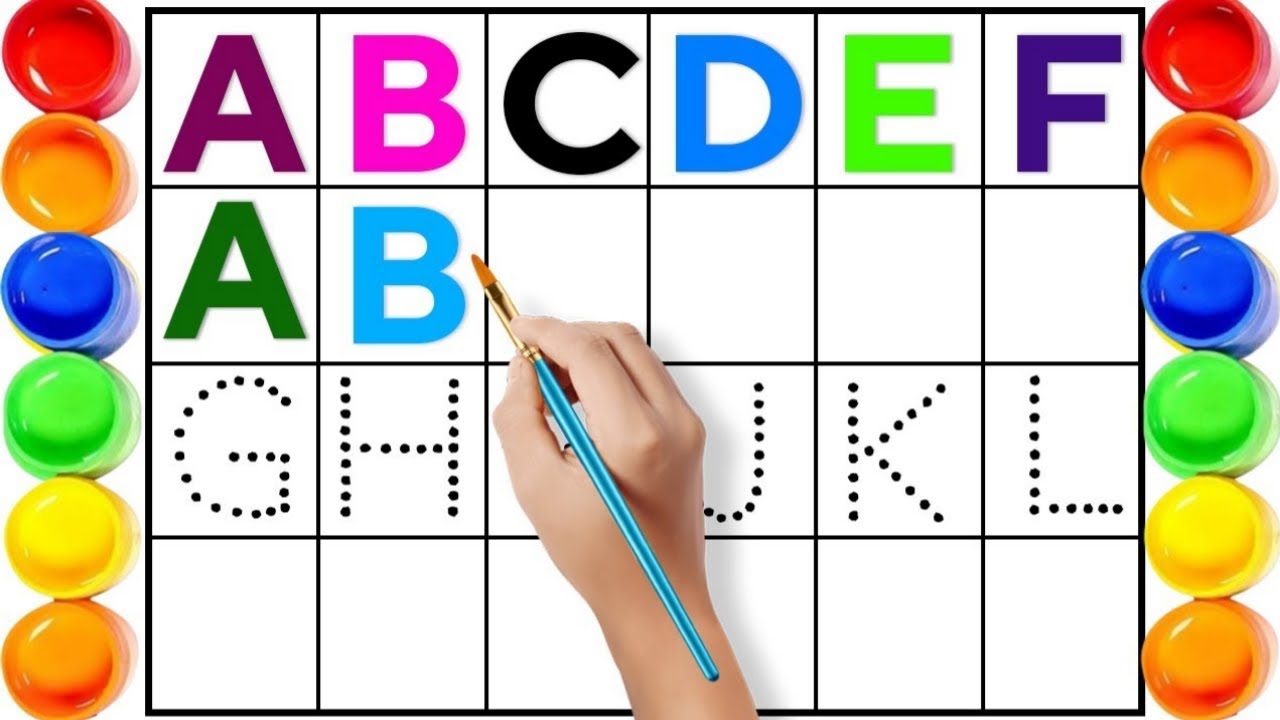 ABC Writing Collection along the Dotted Line for Toddlers & Kids | Kids ...