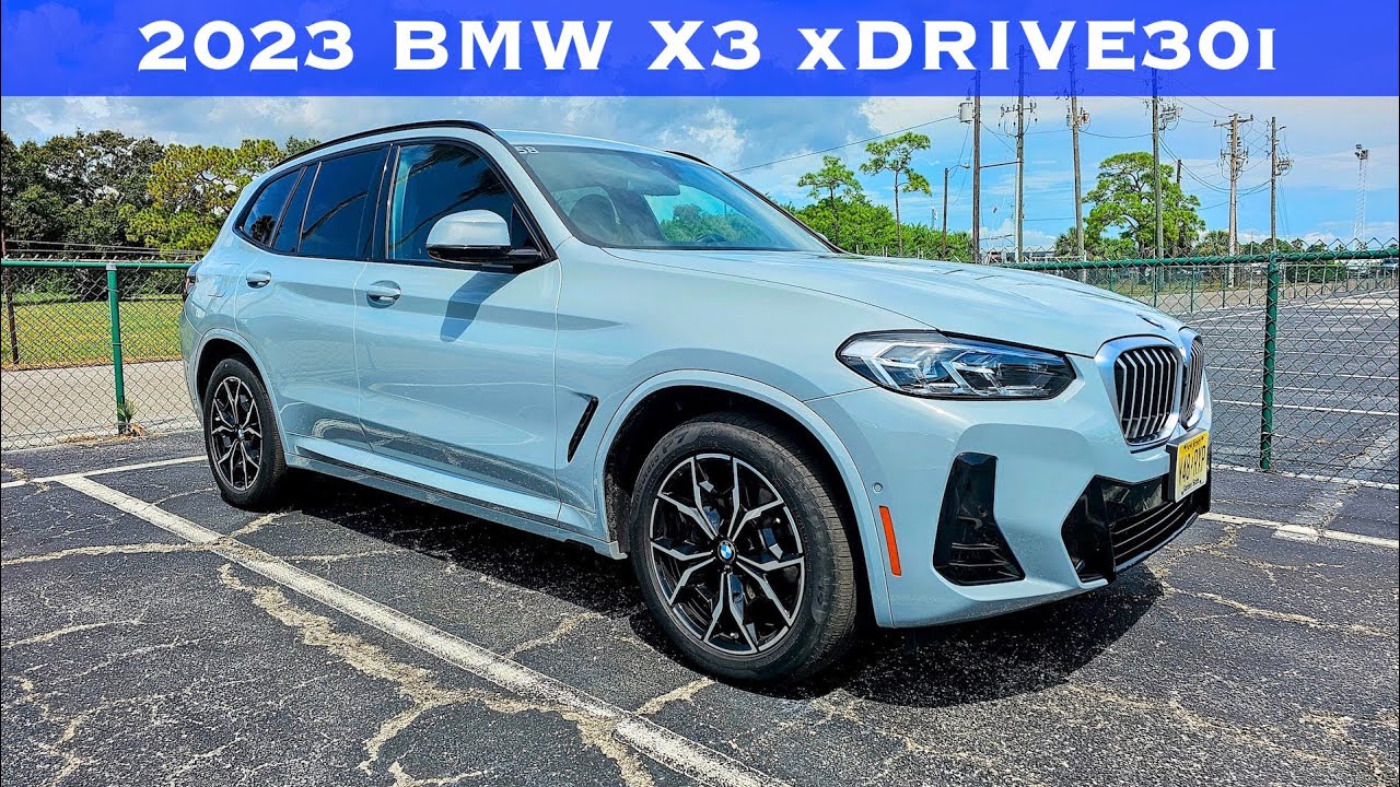 2023 BMW X3 xDrive30i - Brief POV Test Drive & Review of BMW's Most ...