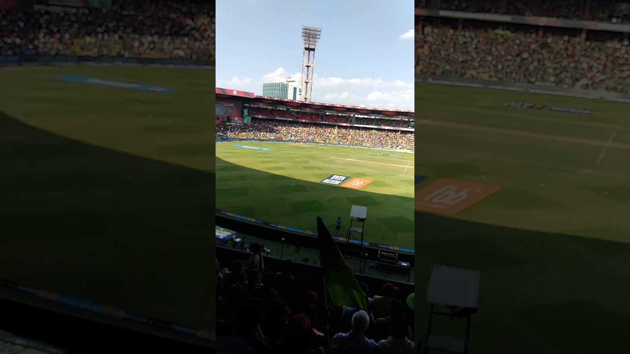 chinnaswamy stadium entrance - YouTube