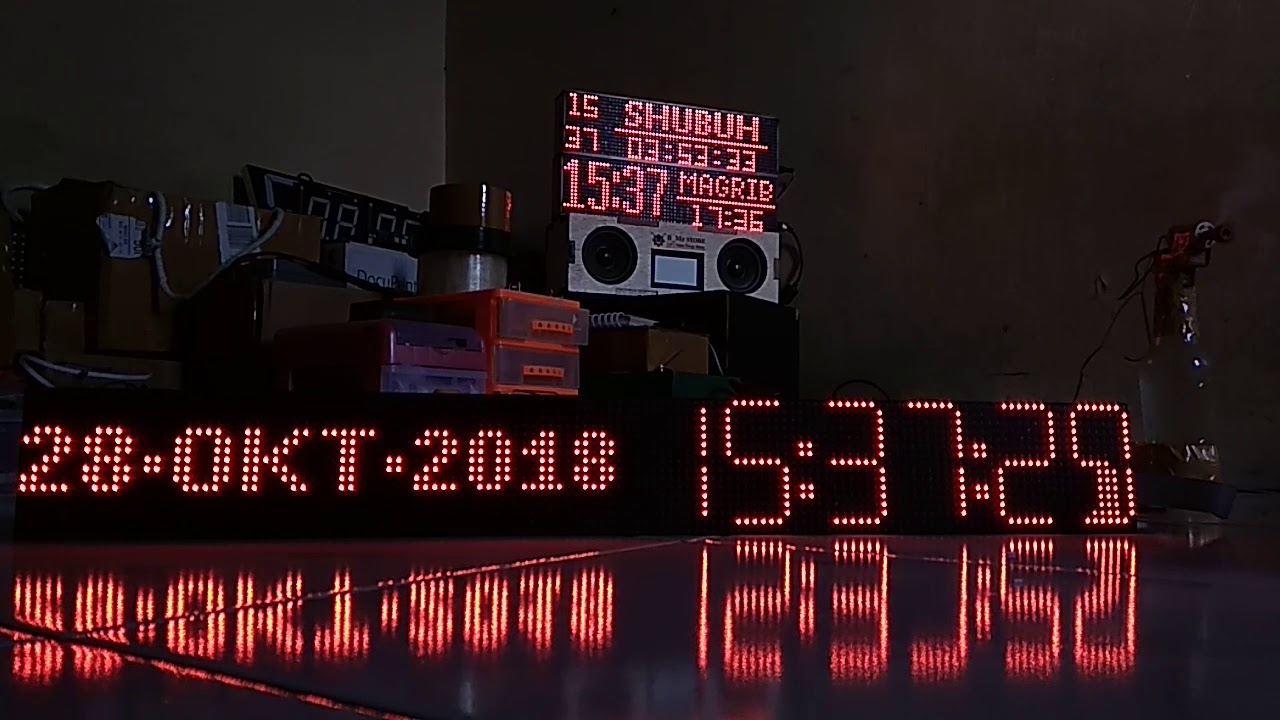 JWS Esp Arduino P4.75 - YouTube
