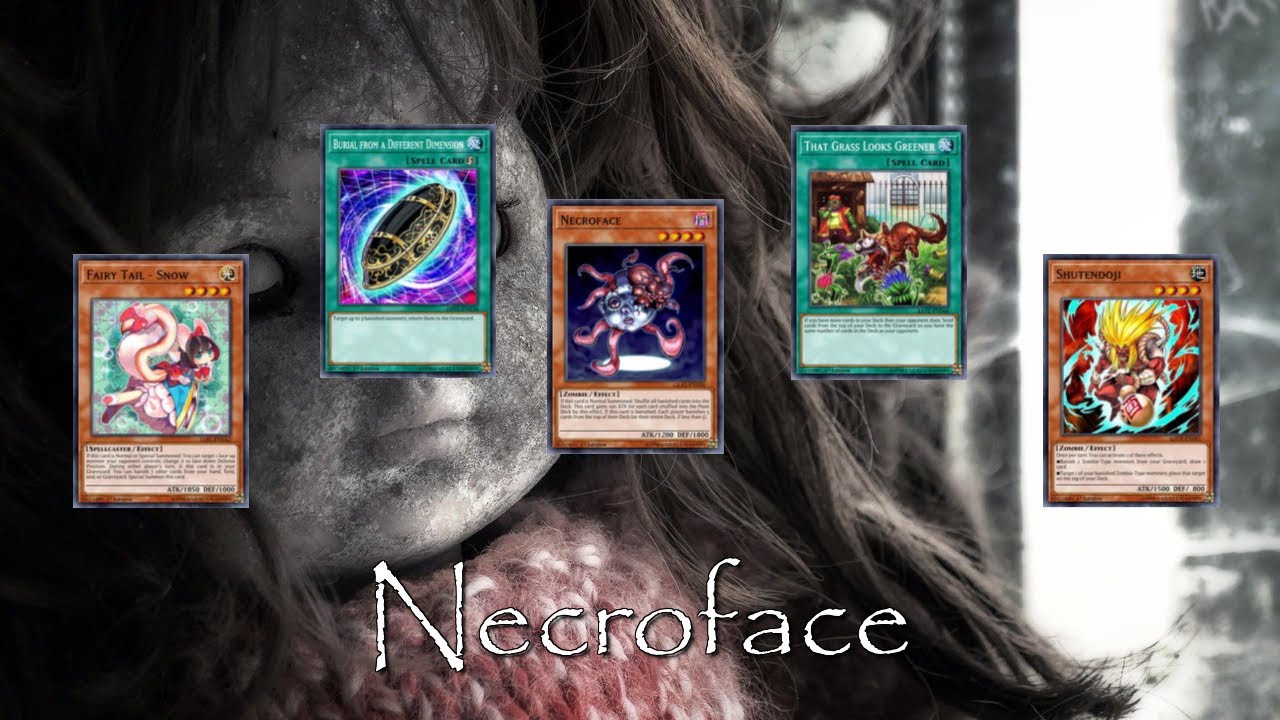 【遊戯王ADS】「ネクロフェイス」デッキデス/「Necroface」Library Out【EDOpro】 - YouTube