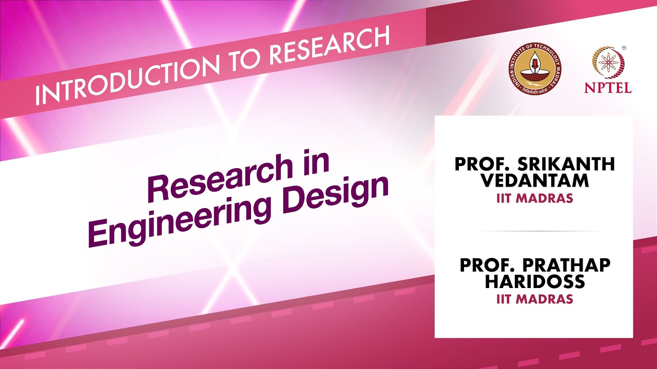 Research in Engineering Design - YouTube