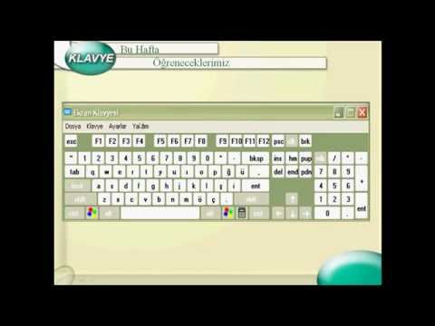 UZAKTAN EĞİTİM DERSİ KLAVYE TANITIMI