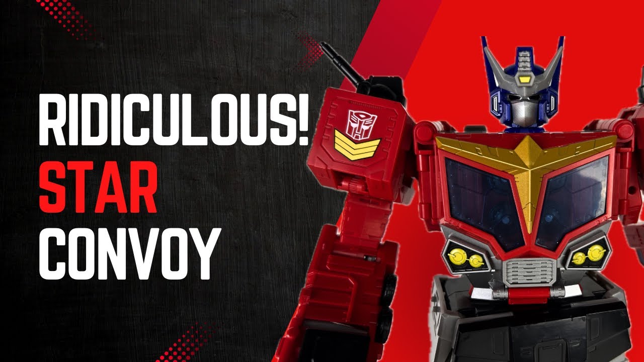 Ridiculous! Transformers Star Optimus Prime! Intro, Unboxing and Review ...