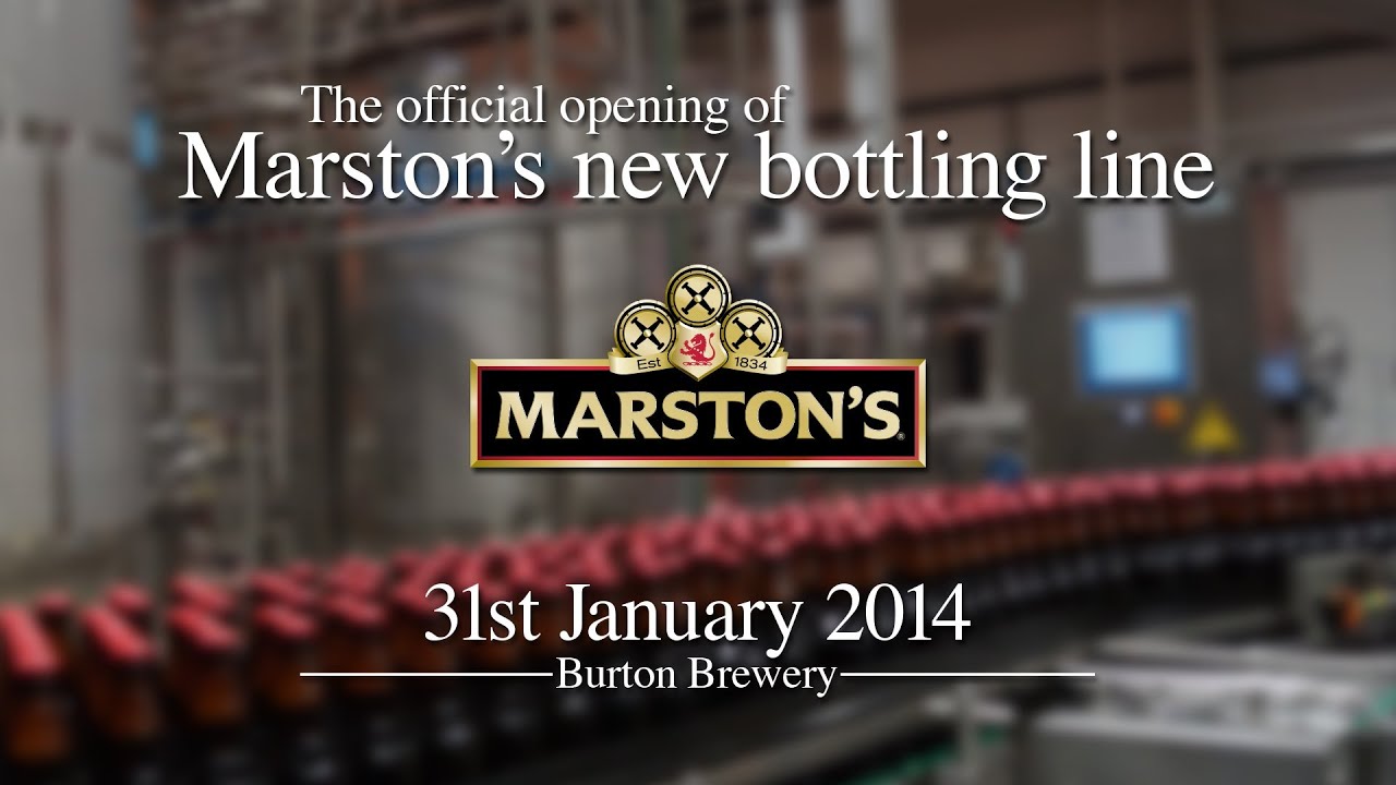 Marston's New Bottling Line Opening Highlights - YouTube