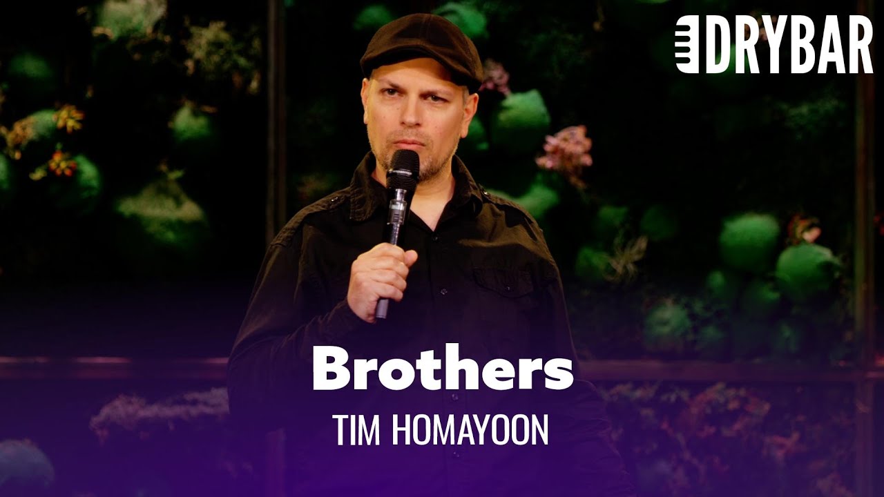 Growing Up In A House Full Of Brothers. Tim Homayoon - YouTube