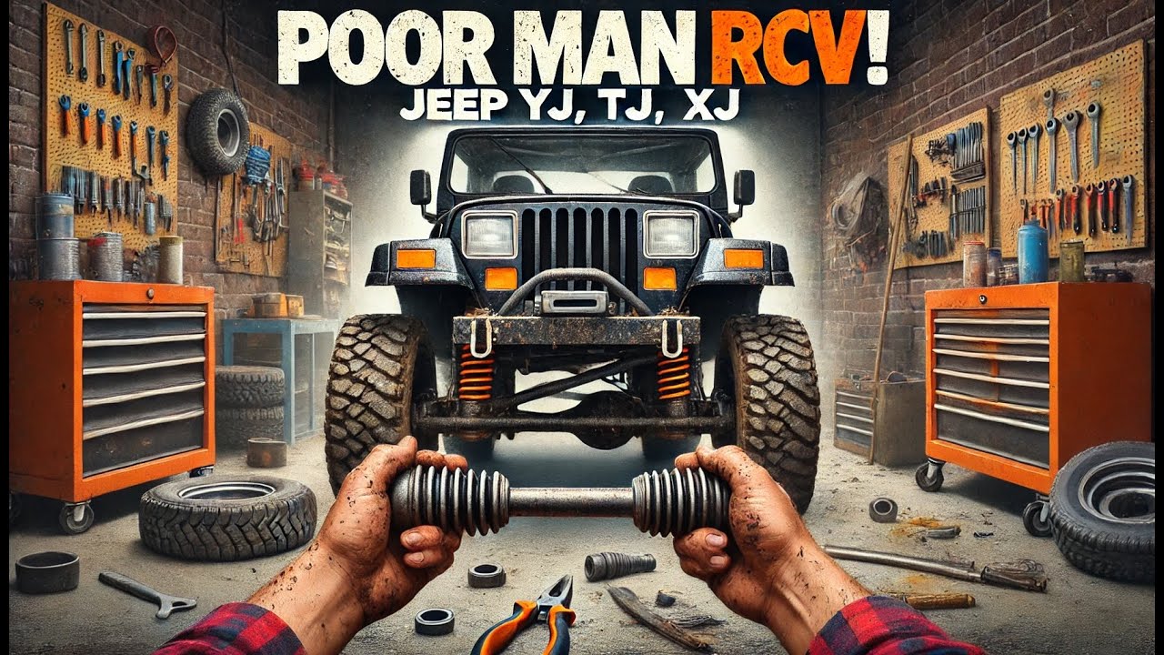 POOR MAN RCV'S FOR JEEP (YJ, TJ, XJ), Fixing "Crow Hop" - YouTube