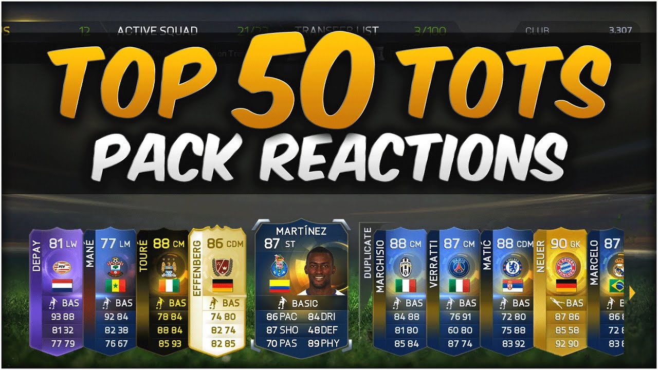 TOP 50 TOTS PACK REACTIONS! FT. TOTS MC, PURPLE HEROES & MESSI IN A ...