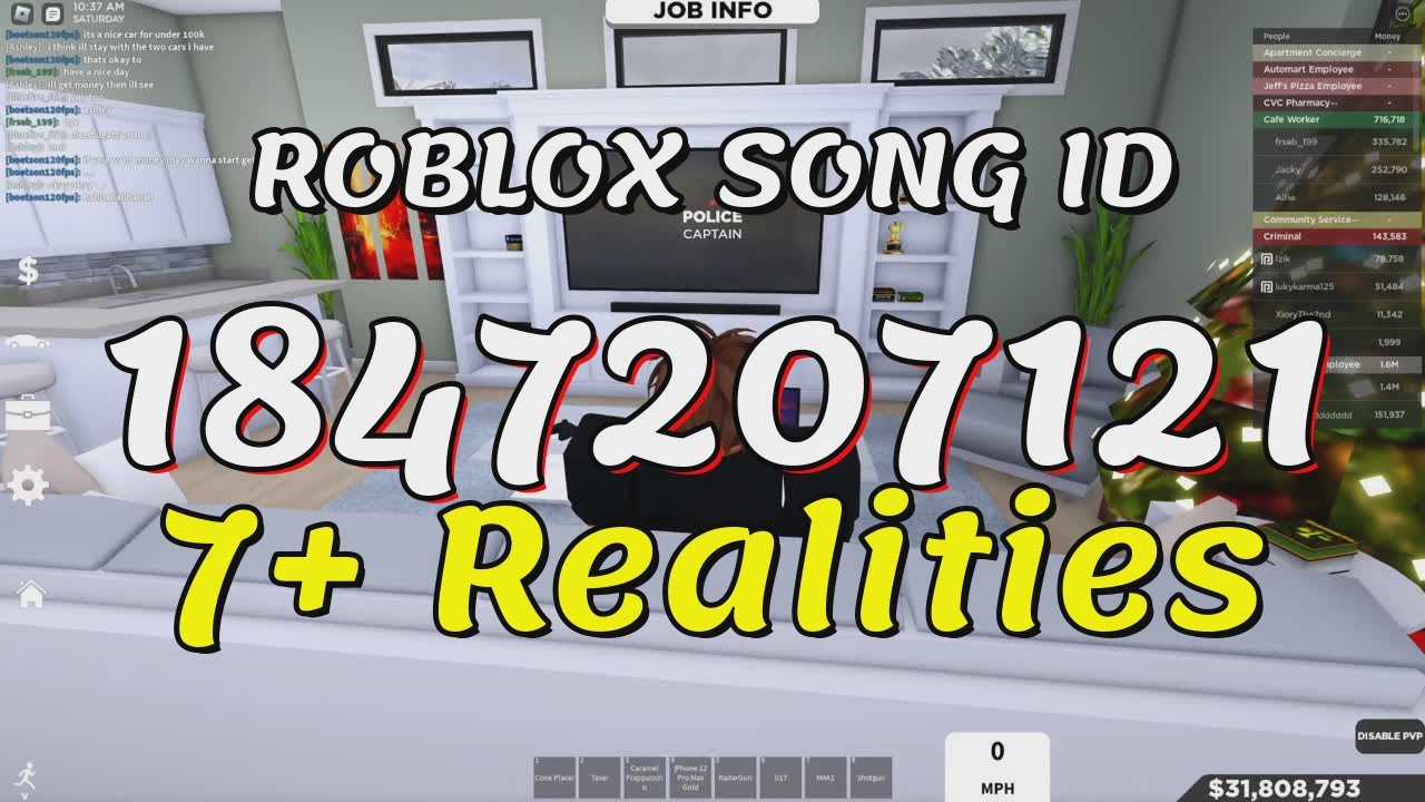 7+ Realities Roblox Song IDs/Codes - YouTube