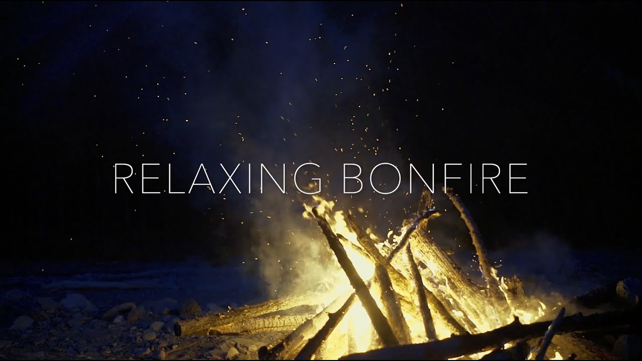 Relaxing Bonfire sounds: white noise and nature sounds for meditation ...