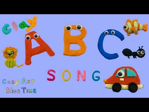 ABC Song with Play Doh for Kids & Toddlers - YouTube