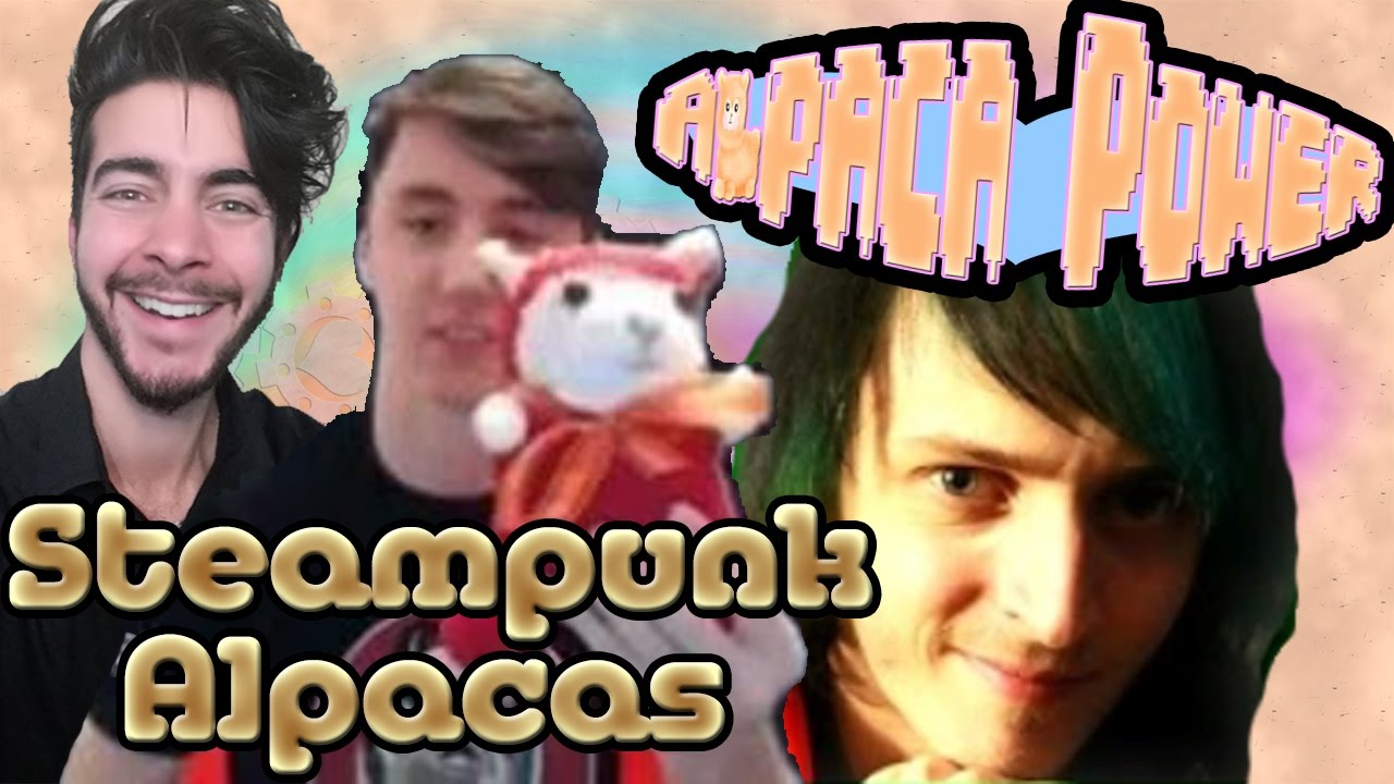 Alpaca Power #9 | YouTubers As Steampunk Alpacas - YouTube