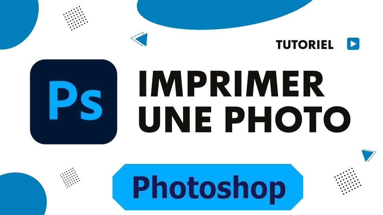 Comment imprimer une photo avec Photoshop - YouTube