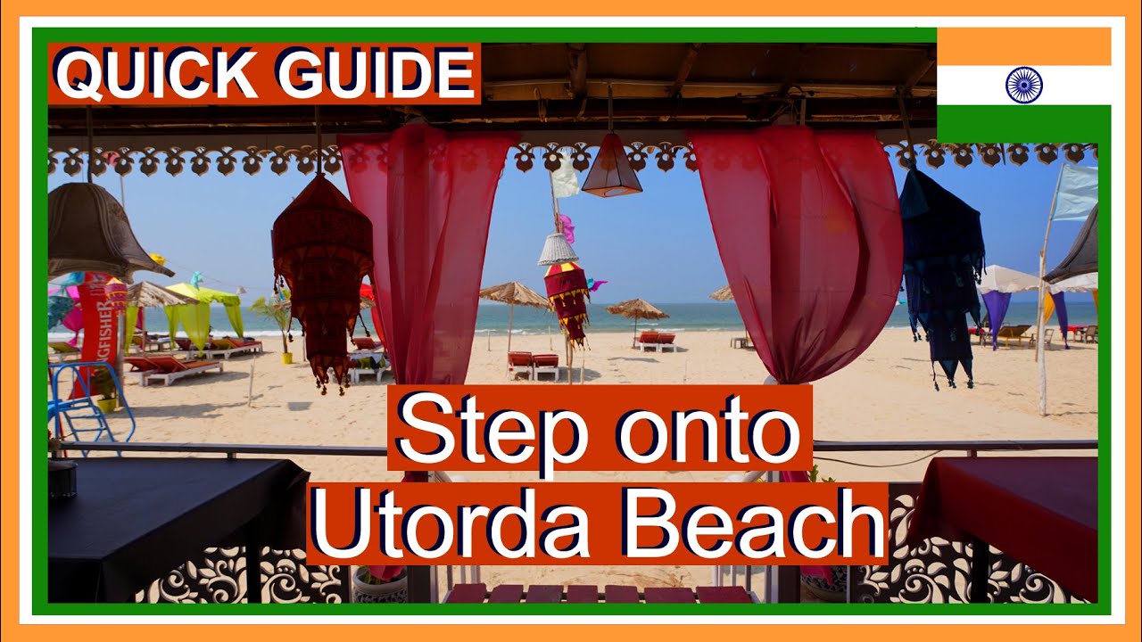 Utorda Beach Goa in 4k - Undiscovered South Goa Beaches - YouTube
