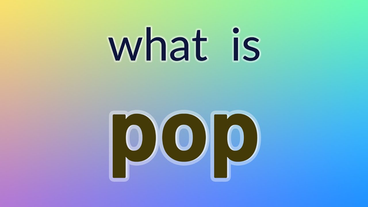 Pop - 147 English Vocabulary Flashcards - YouTube