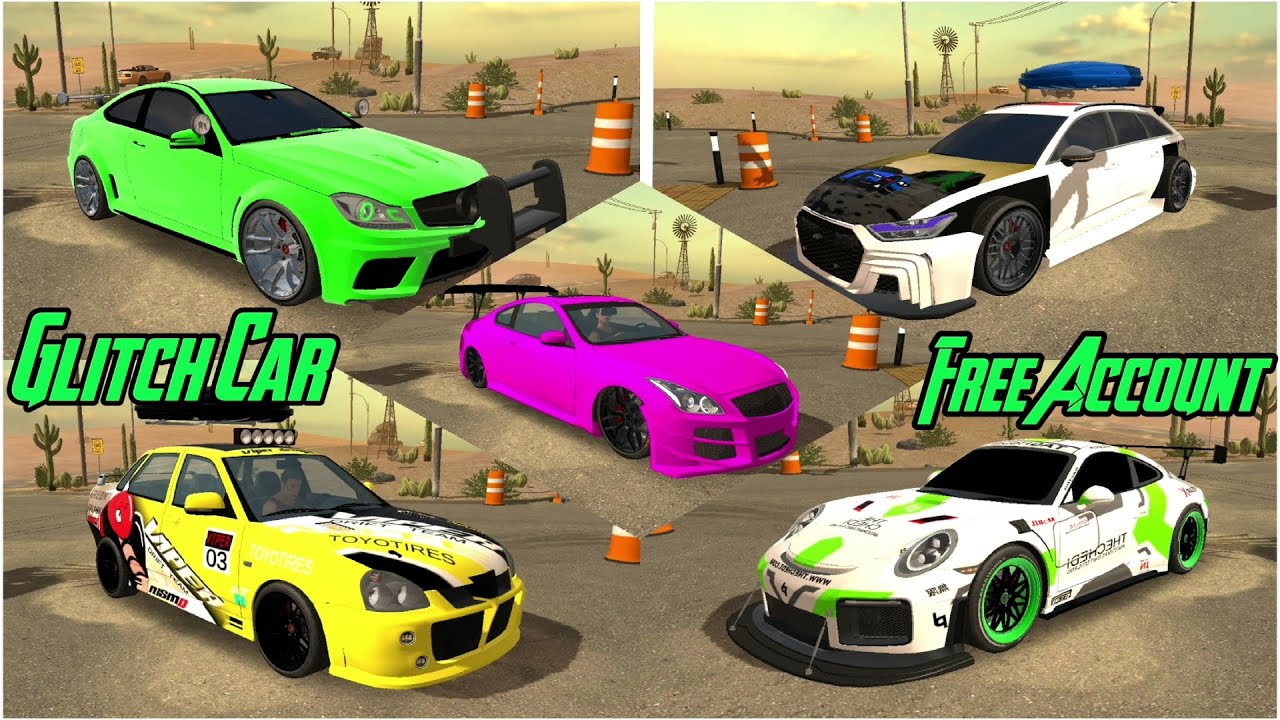 Glitch Cars|Free Account Car Parking Multiplayer 4.8.4.9 -5 Car Designs ...