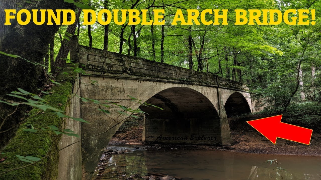 Found Luten Double Arch Bridge and Civil War Bridge Remains! - YouTube