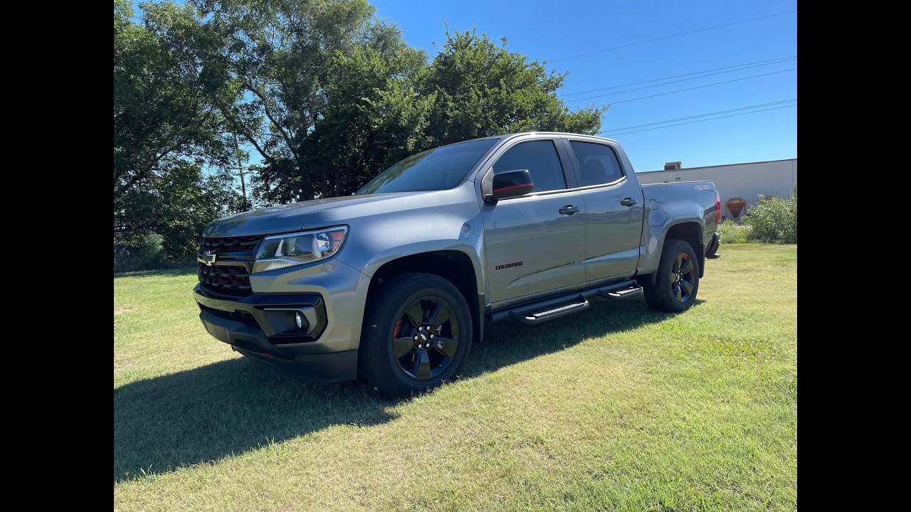 SOLD: 2021 Chevy Colorado 4x4 – Redline Edition with 6,050 miles ...