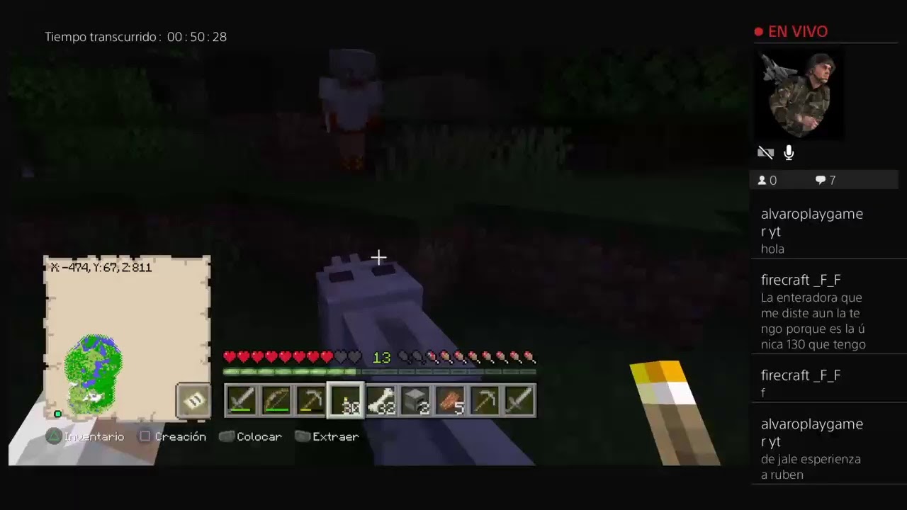 Minecraft con Ruben - YouTube