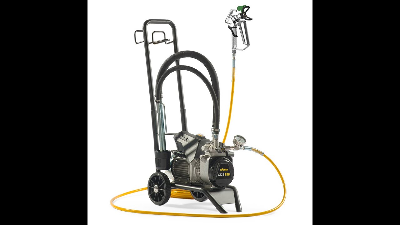Wagner SF23 Pro Verstaile and robust paint sprayer! - YouTube