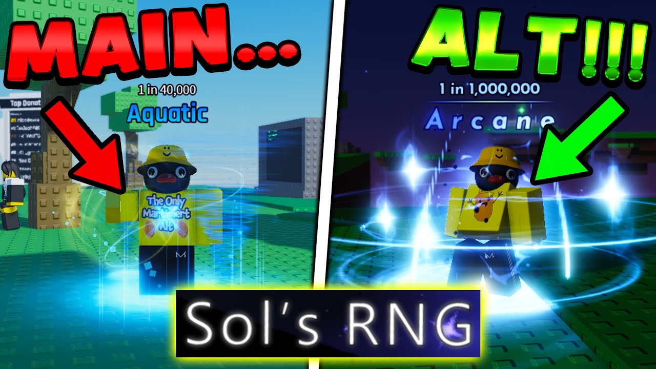 SOLS RNG ALT LUCK IS INSANE... - YouTube