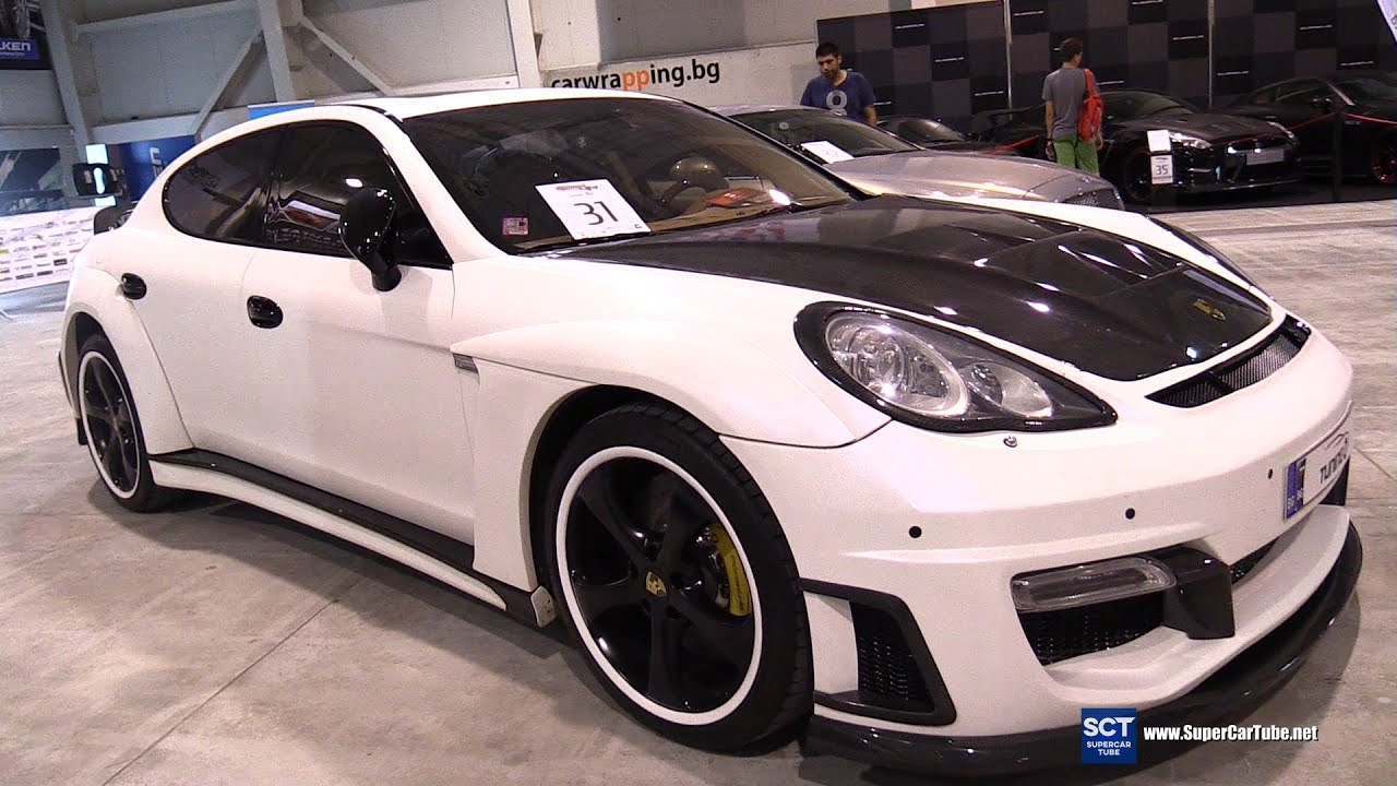Porsche Panamera - Exterior Walkaround - Tuning Show 2016 Sofia - YouTube
