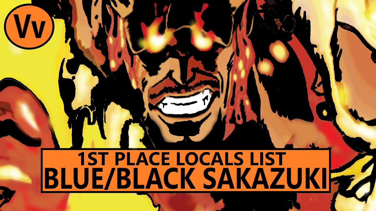 One Piece TCG: 1st Place Locals List for U/B Sakazuki and Breakdown, I ...