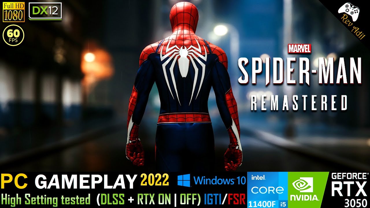 Spider-Man Remastered on RTX 3050 | Best Settings | PC Gameplay ...