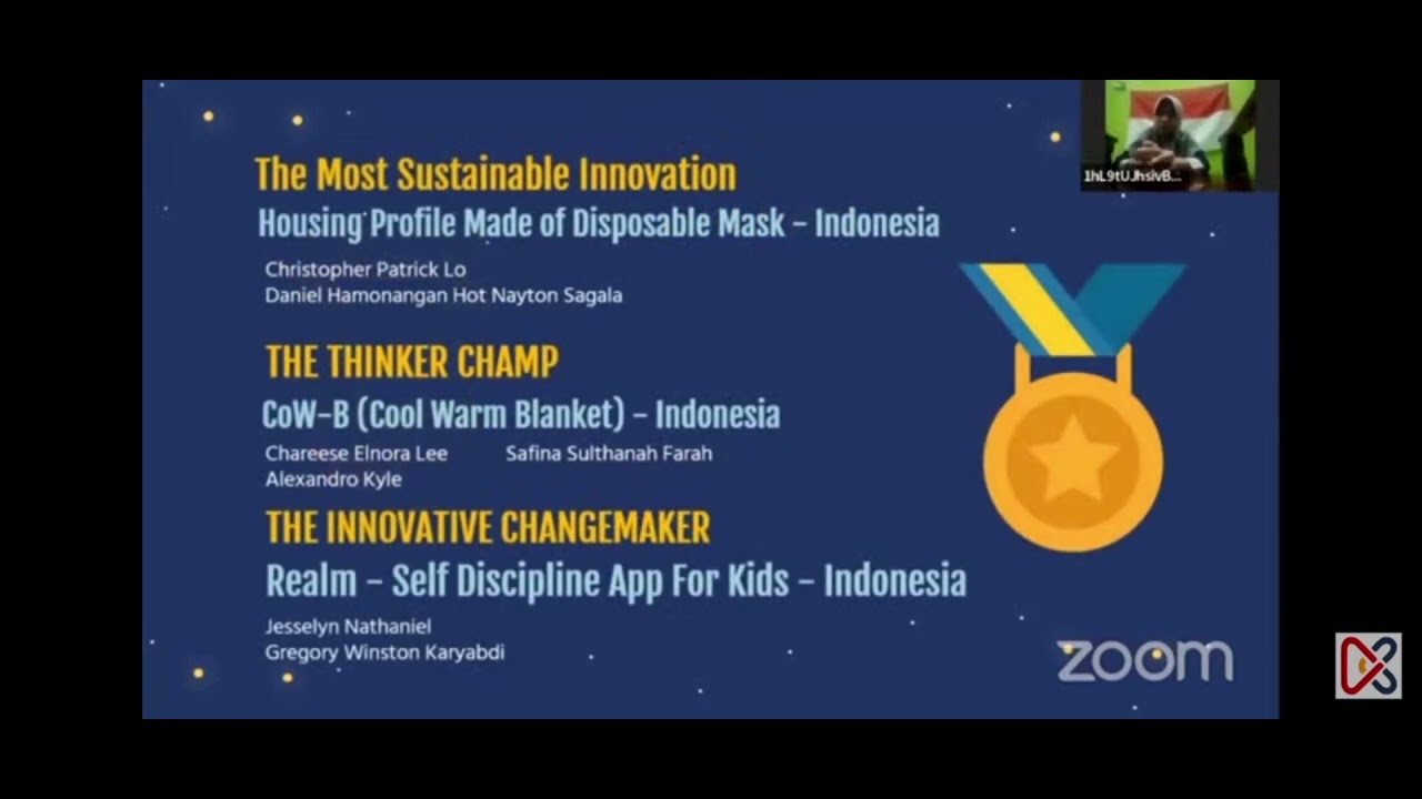 Gold Award, Innovation Changemaker Award International Creativity ...