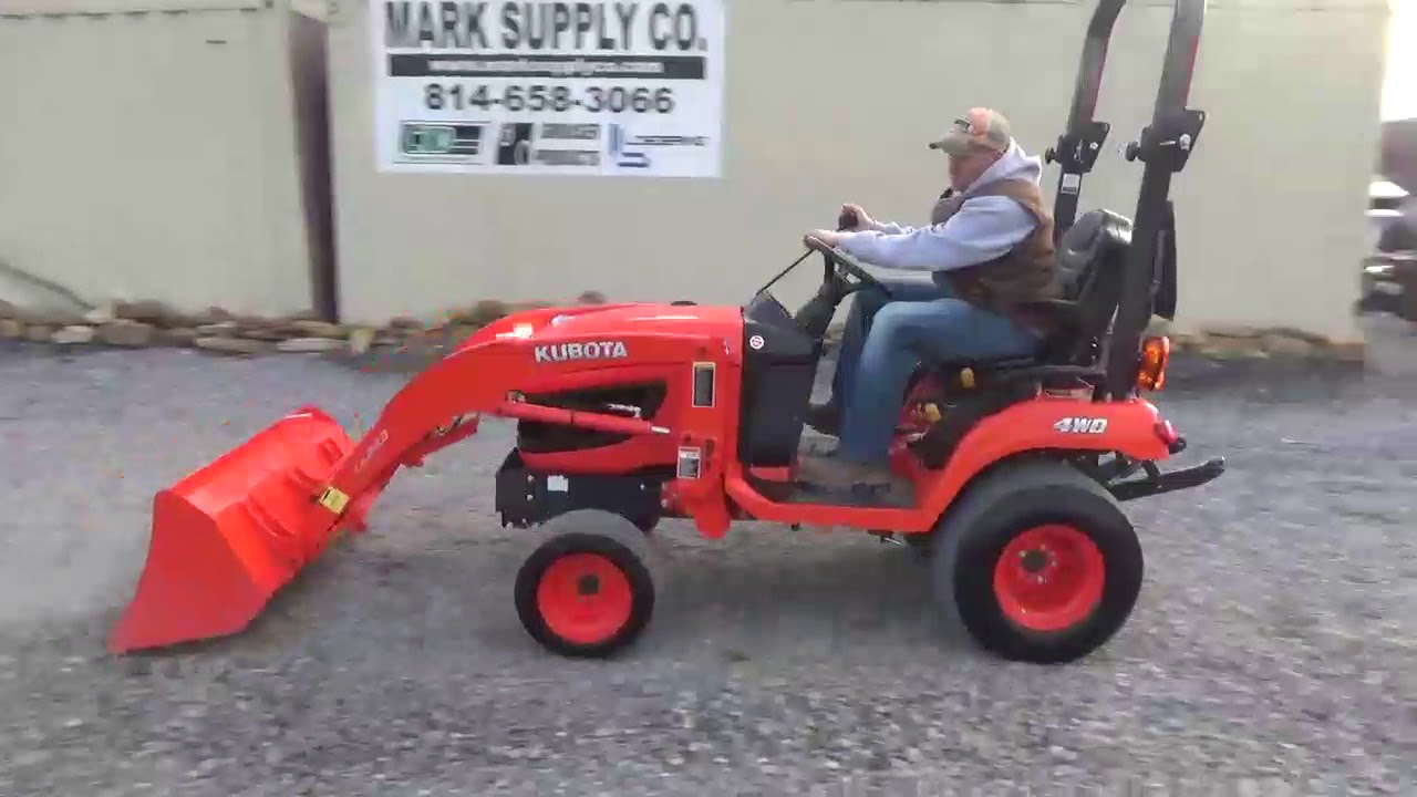2015 Kubota BX2370 4X4 Sub Compact Tractor Loader With LA243 540 PTO ...