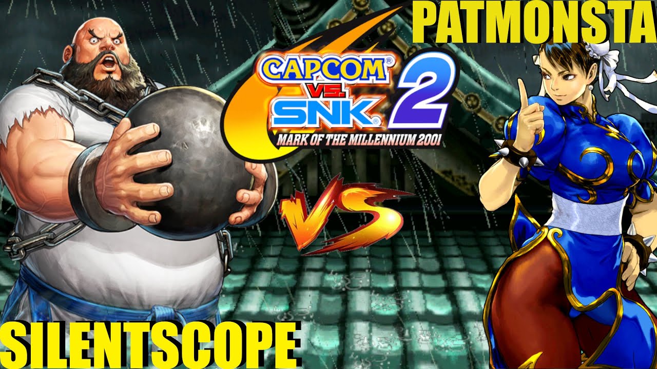 CAPCOM vs SNK 2: SILENTSCOPE vs PATMONSTA (CVS2) pt 1 - YouTube