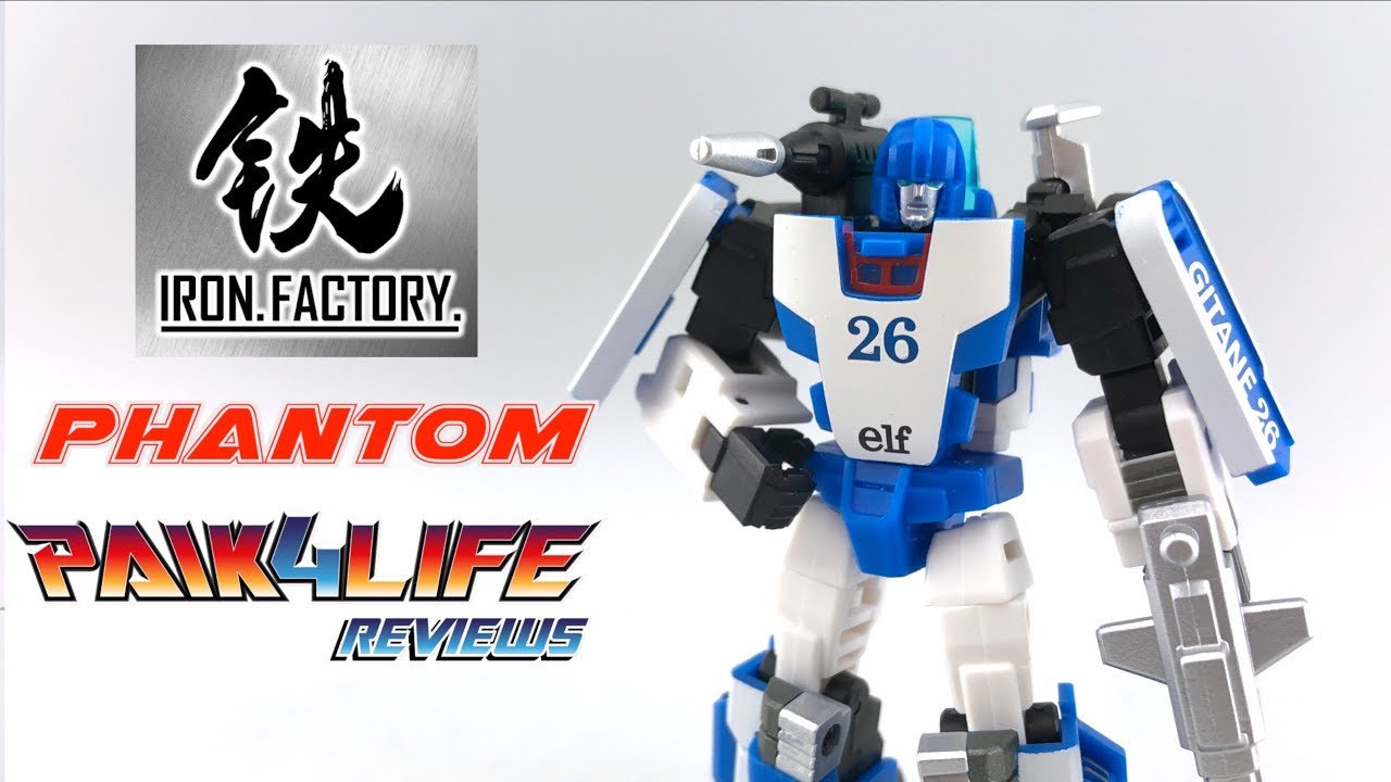 Transformers Review: Iron Factory IF EX-37 Phantom // P4L Reviews - YouTube