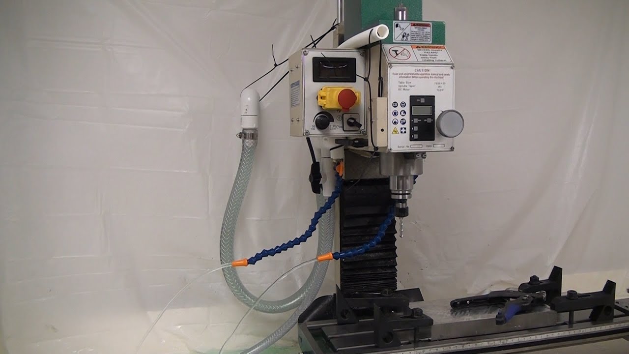 CNC-G0704 #11 Flood Coolant Update - YouTube