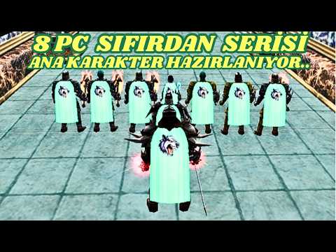 8 + 1 PC SIFIRDAN SERİSİ - 12 | ANA KARAKTERE START VERDİK! | Knight Online