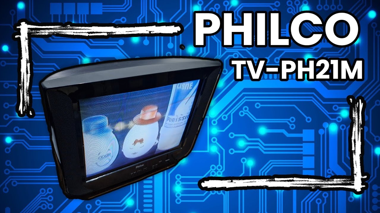 TV PHILCO TV-PH21M - Testando - YouTube