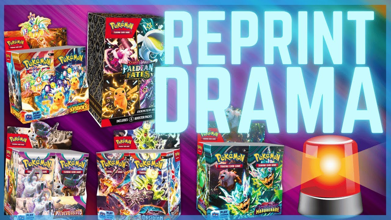 Reprint Drama - Incoming Reprints - Pokemon TCG - YouTube